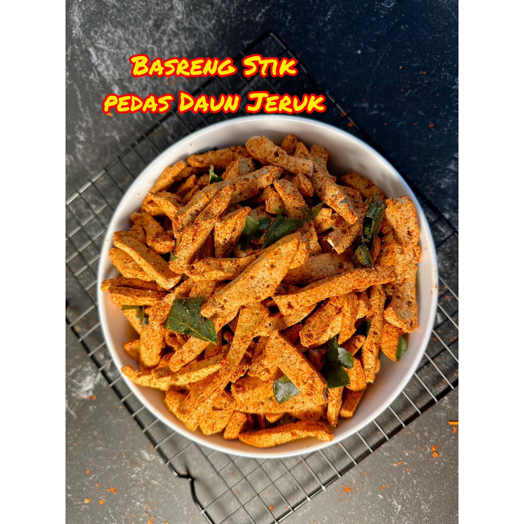 Jual Basreng Stik Stick Pedas Daun Jeruk 500 gr | Shopee Indonesia