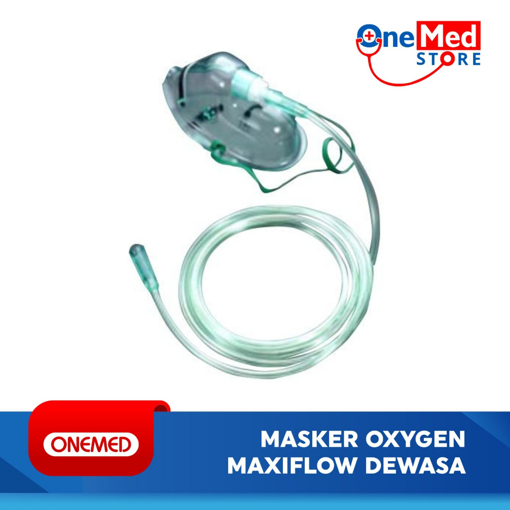 Jual Masker Oksigen Maxiflow Dewasa MR | Shopee Indonesia