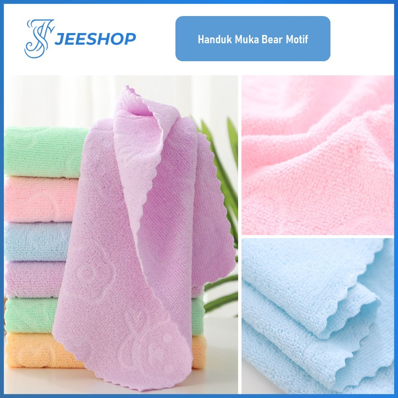 Jual Handuk Wajah Lembut Motif Handuk Muka Face Towel Serbaguna ...