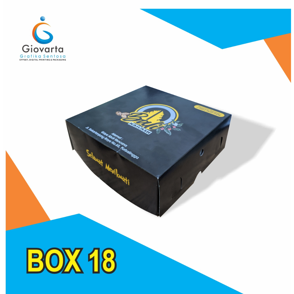 Jual Box Makanan Laminasi dalam / Lunch Box Paper / Paper Box Lunch ...