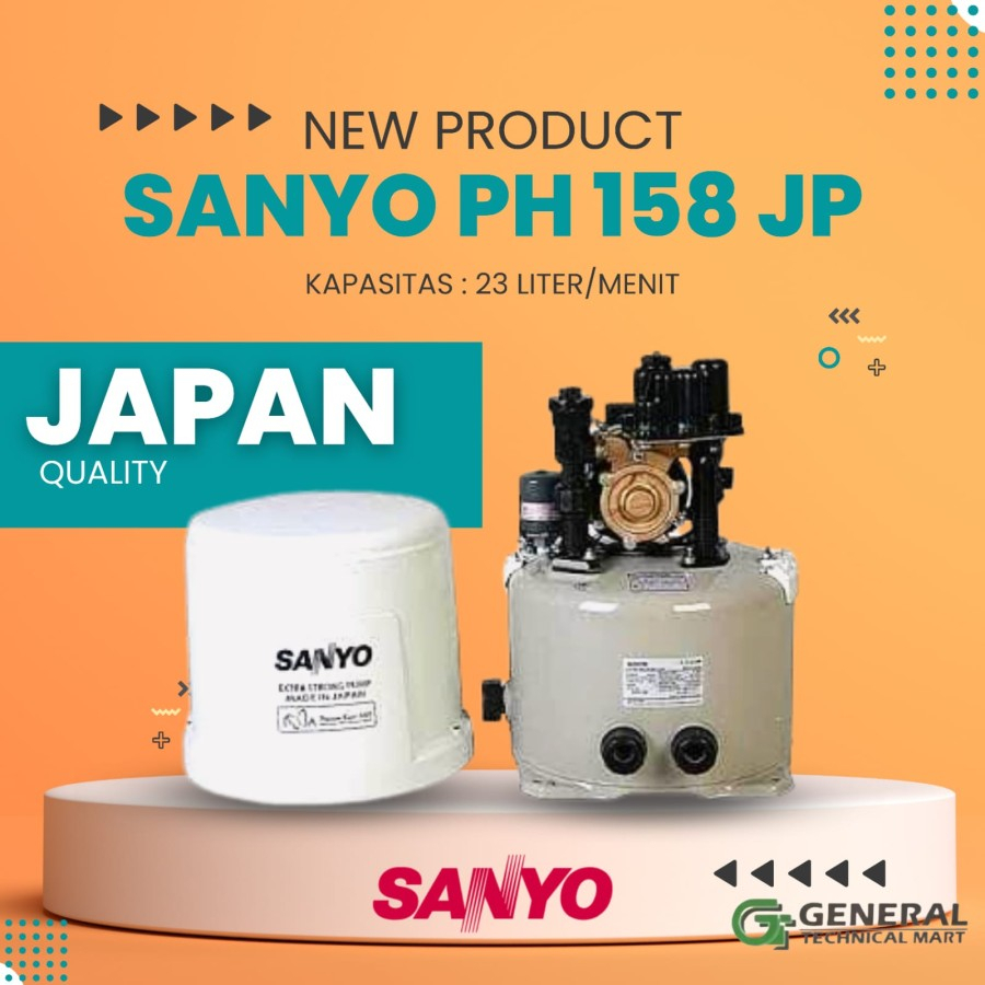 Jual SANYO PUMP PH158JP Made In Japan PH 158JP Original | Shopee Indonesia