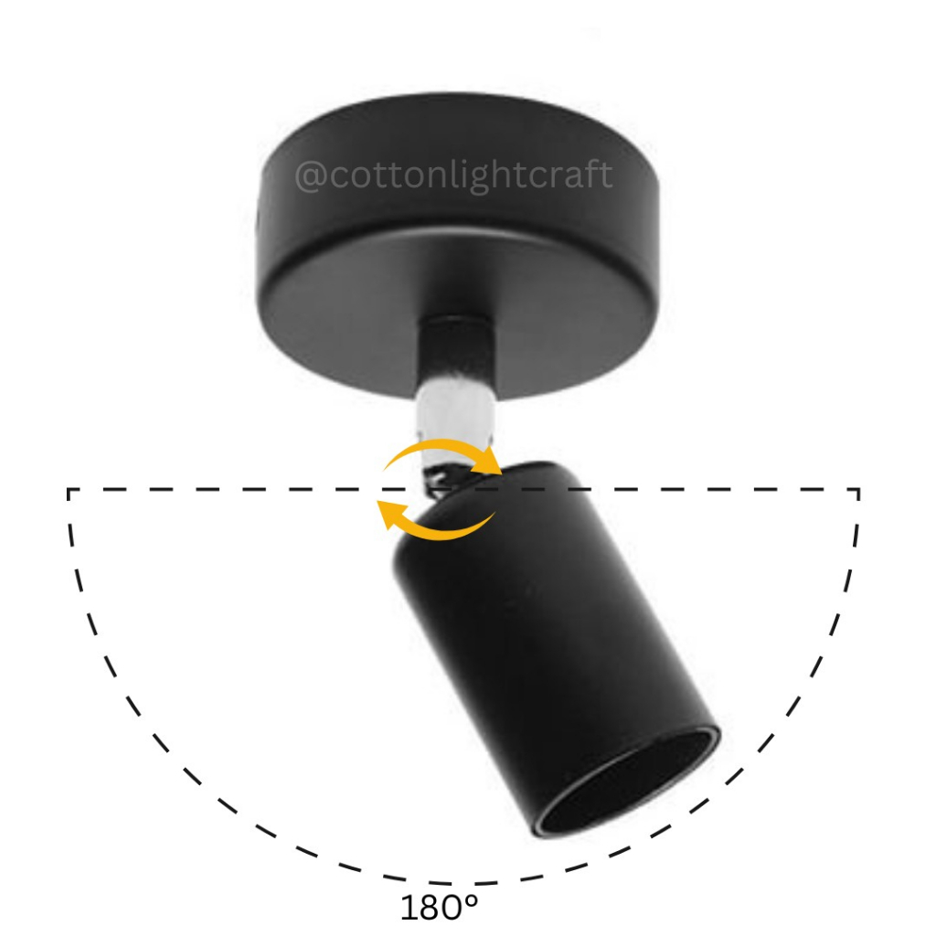 Jual Fitting Rotasi 180 Derajat - Spotlight Tempel - Fitting Dinding ...