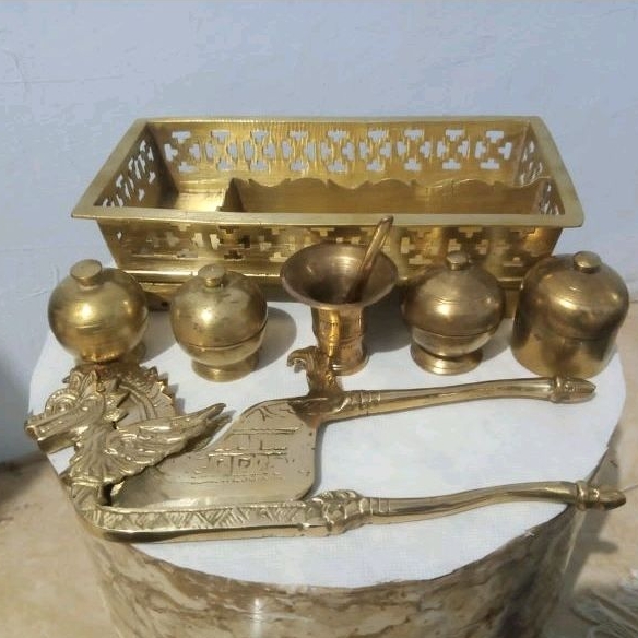 Jual ⭐⭐⭐⭐⭐Tepak sirih khas melayu lengkap dengan kacip full set bahan ...