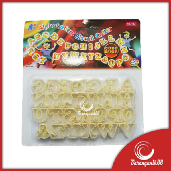 Jual Unik Cetakan Kue Model Huruf ABC Buatan Malaysia Food Grade ...