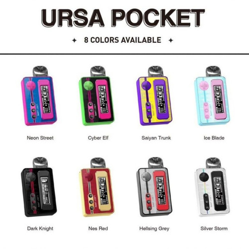Jual Ursa Pocket 30w 1200mAh Pod Kit by Lostvape | Shopee Indonesia