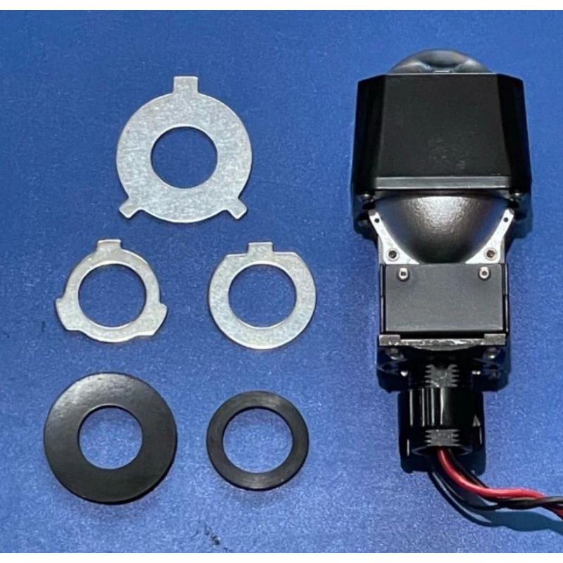 Jual Lampu Led Projector Projie Biled Mini Matrix X1 Kotak 1.5 Inch Hi ...