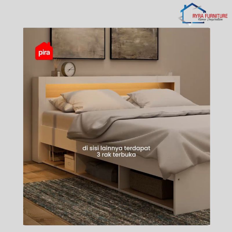 Jual DIVAN LACI MINIMALIS MODERN UKURAN 160 - SAMARA BD160 - PIRA ...