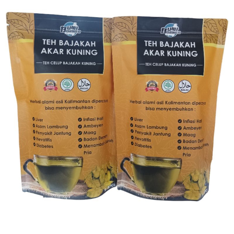 Jual TEH BAJAKAH AKAR KUNING AMPUH UNTUK PENYAKIT KUNING/LIVER | Shopee ...