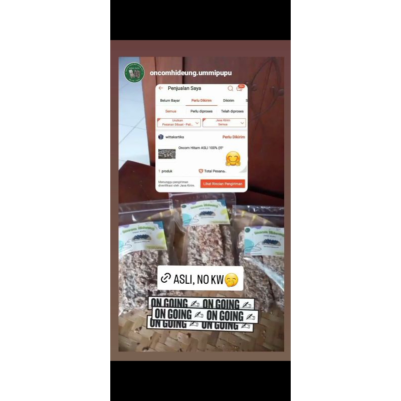 Jual Oncom Hitam ASLI 100% (ISI 6 PCS) | Shopee Indonesia