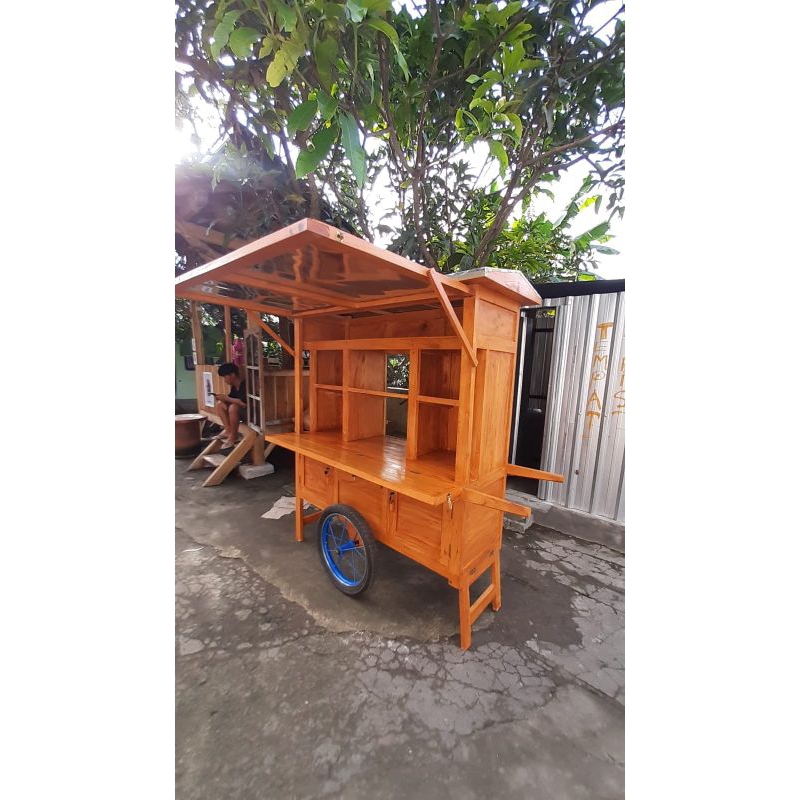 Jual Gerobak Gado-Gado/ Gerobak Lotek/ Gerobak Pecel Madiun/ Gerobak ...