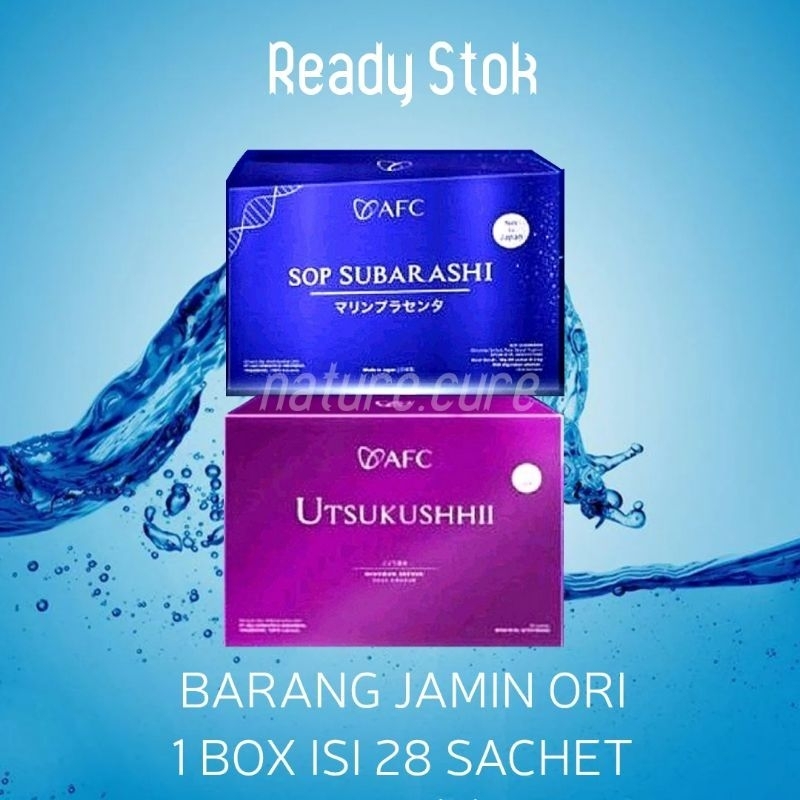Jual AFC SUBARASHI / USTUKUSHHII 1 BOX ISI 28 SAC ORIGINAL JAPAN ...