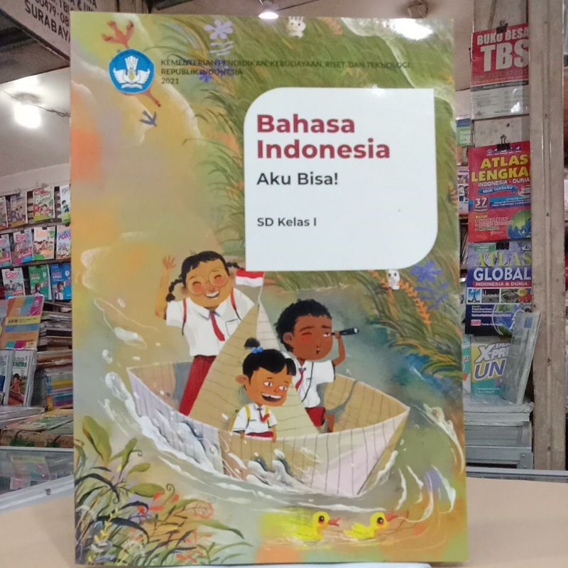 Jual BUKU BAHASA INDONESIA KELAS 1 SD,MI KURIKULUM MERDEKA 2021 | Shopee Indonesia