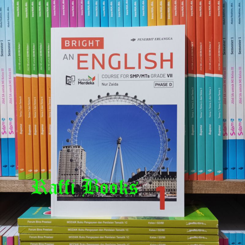 Jual Buku Bright an English Kelas 1/VII 7 SMP Erlangga Kurikulum Merdeka | Shopee Indonesia