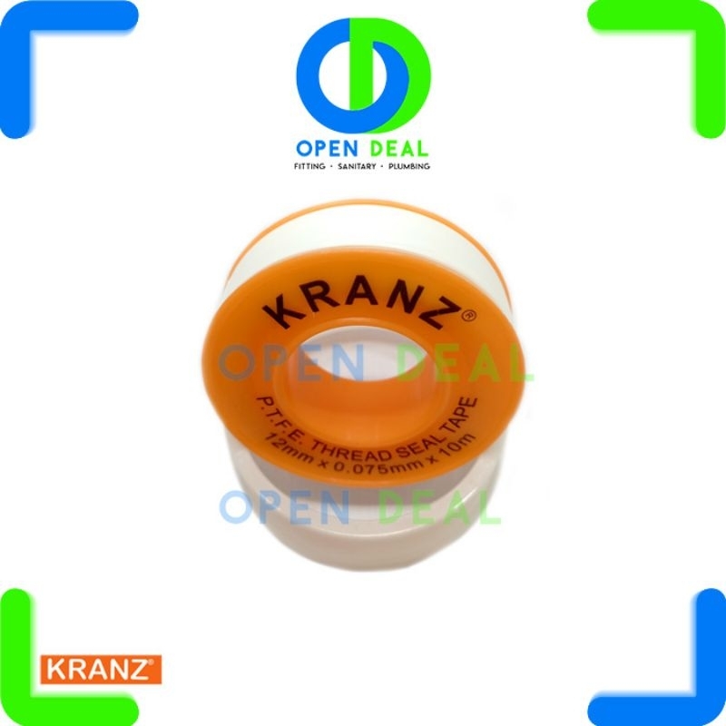 Jual Seal Tape KRANZ / Sealtape 1/2 / Sil tip kran / Solatip / isolasi ...