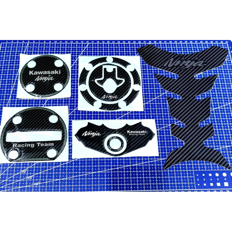 Jual sticker timbul variasi motor kawasaki ninja rr old dan new blok ...