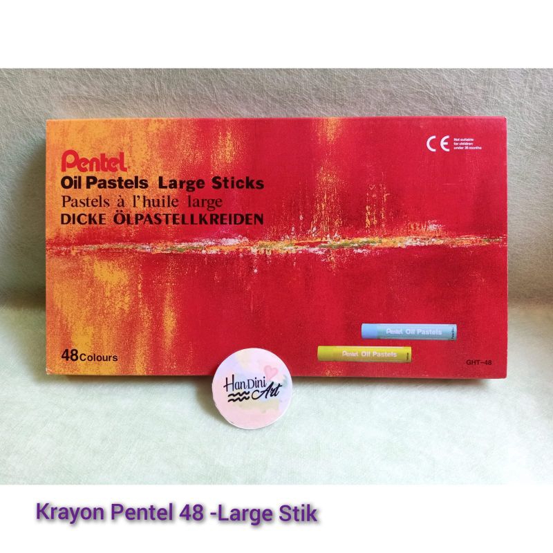 Jual Crayon Pentel 48 warna Krayon Lomba Krayon Mewah Peralatan ...