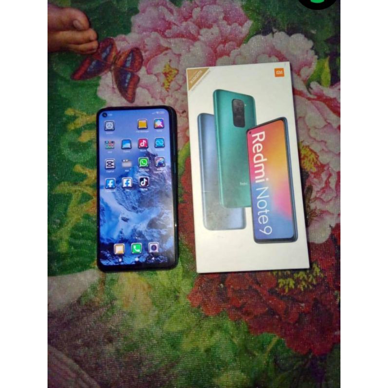 Jual Redmi note 9 ram 6/128 fullset( second hand) | Shopee Indonesia