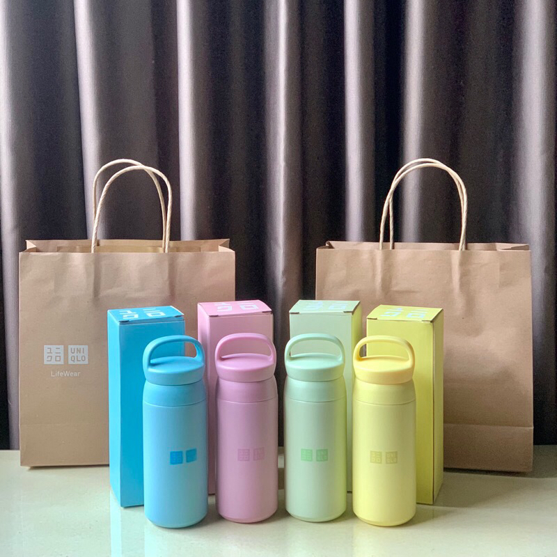 Jual Tumblr Uniqlo Pastel Vacuum Flask Tumblr Uniqlo Original Limited ...
