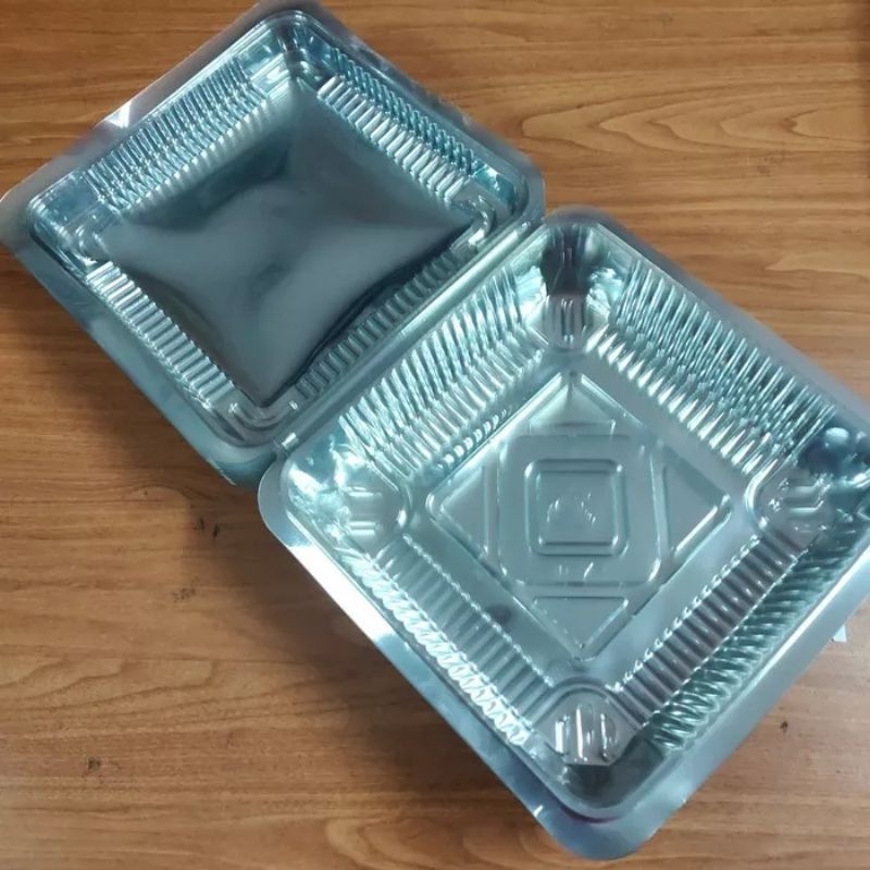 Jual (50PCS) Plastik Mika Kue TX1 Jumbo / Box Mika Kue Bole Besar ...