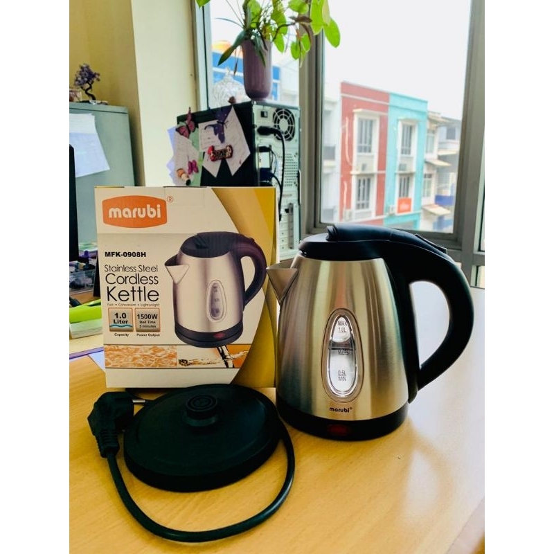 Jual Tekko listrik stainless steel cordless kettle MFK0908H Capacity ...