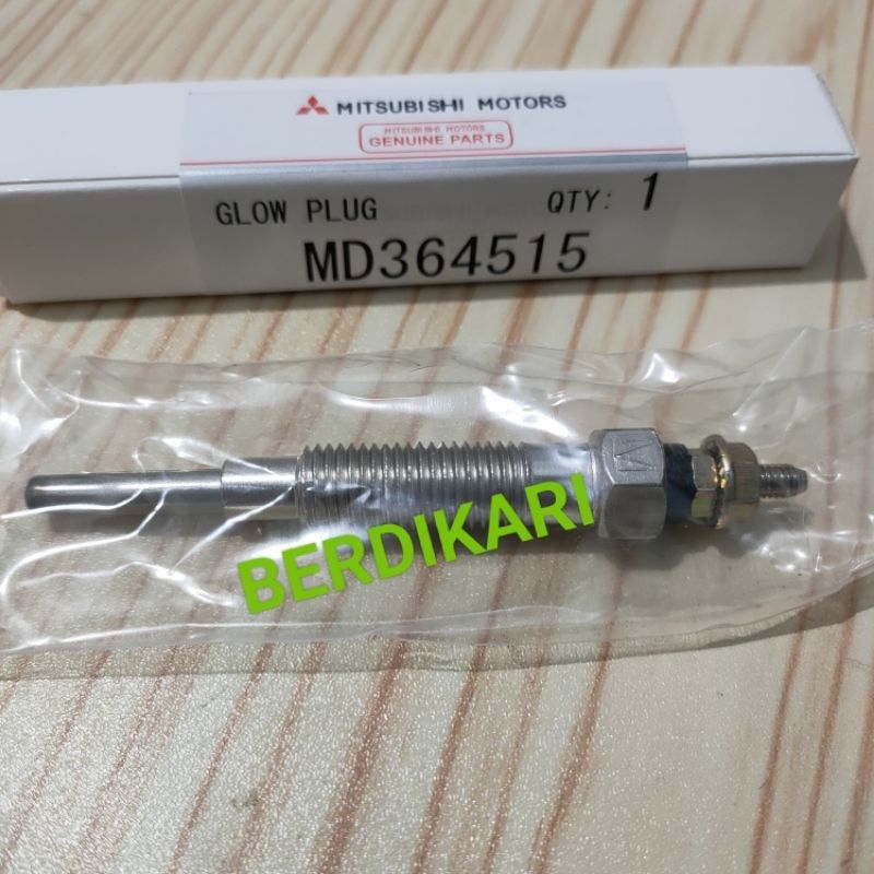 Jual GLOW PLUG BUSI PEMANAS MITSUBISHI TRITON 2.8 L300 KUDA MD364515 ...