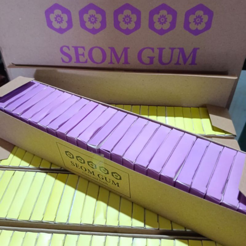 Jual 1 BOX SABUN SEOM GUM GLOWING / FEMININE (ORI) | Shopee Indonesia
