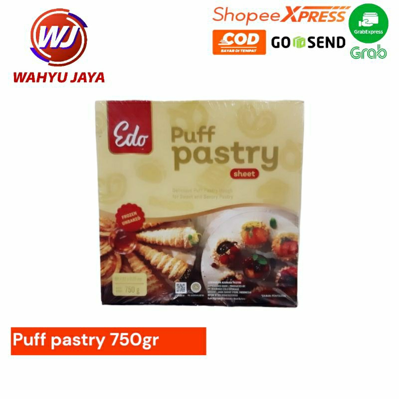 Jual Edo puff pastry 750gram | Shopee Indonesia