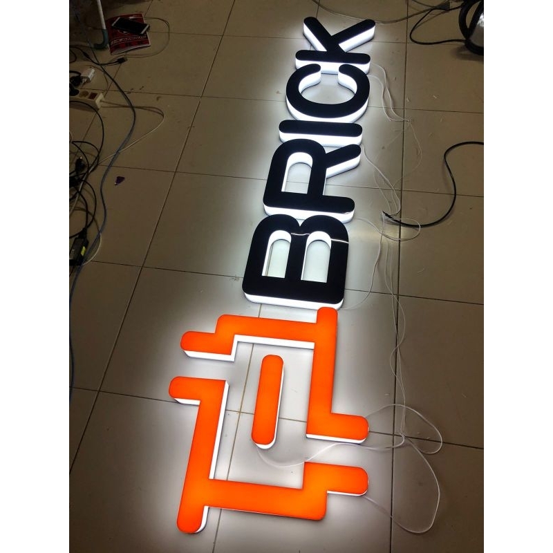 Jual Huruf 3D Akrilik Led/Huruf Timbul Akrilik Led | Shopee Indonesia