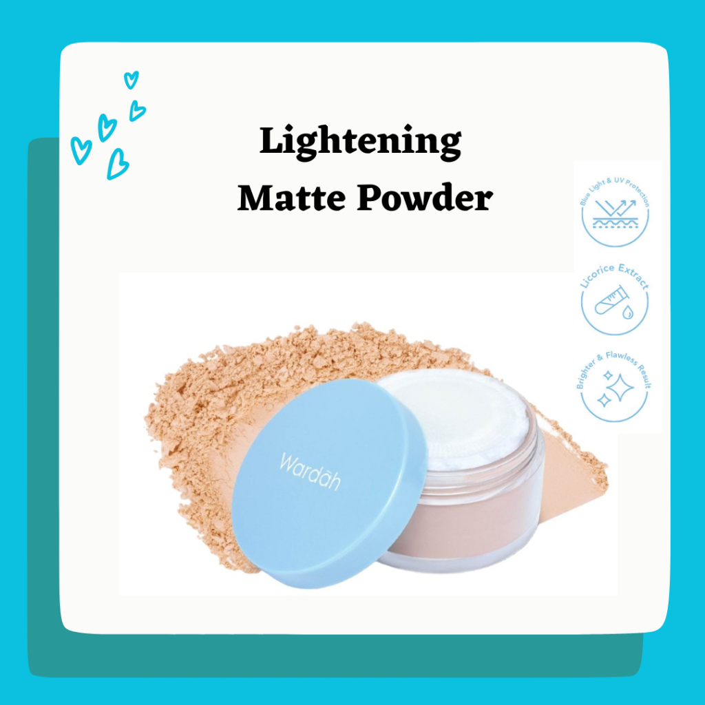 Jual Wardah Lightening Matte Powder SPF 15 PA++ | Oil Control | Bedak ...