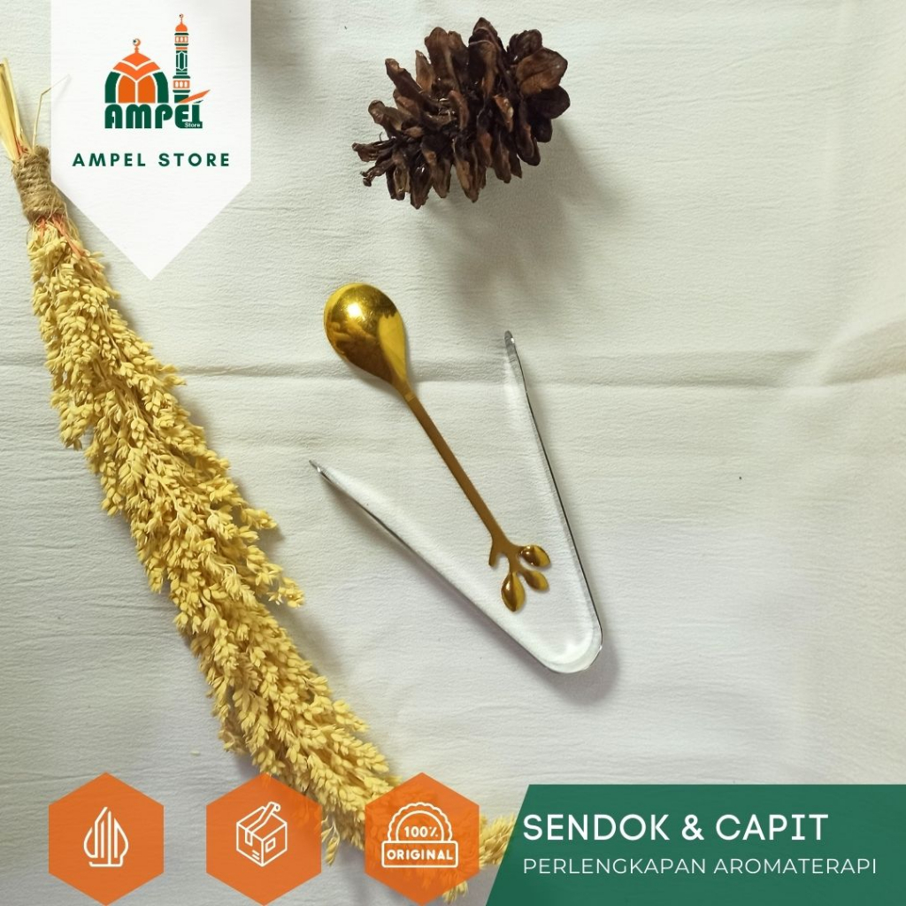 Jual Capitan Arang Dan Sendok Bukhur Gold Capitan areng Cepitan Areng ...