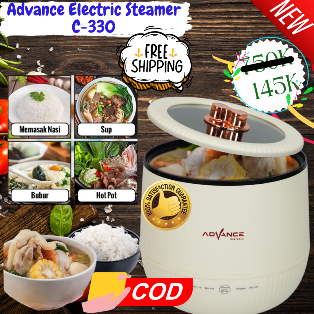 Jual Panci Listrik Advance C-330 Panci Listrik Elektrik Multifungsi ...