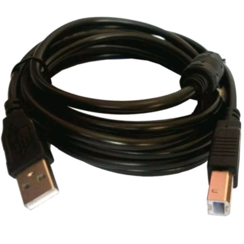 Jual Kabel USB Printer 1,5 Meter Hitam / Kabel USB data Printer 1,5 ...