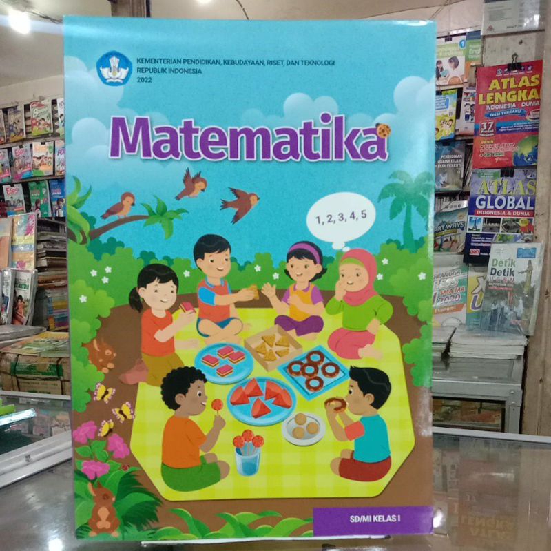Jual Buku Matematika Kelas 1 SD Kurikulum Merdeka 2021(BESAR) | Shopee Indonesia