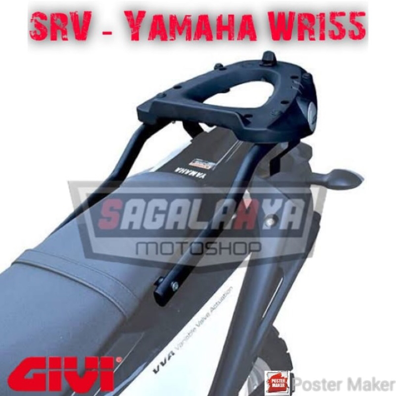 Jual Bracket Top Box Givi SRV Yamaha WR155 WR 155 | Shopee Indonesia