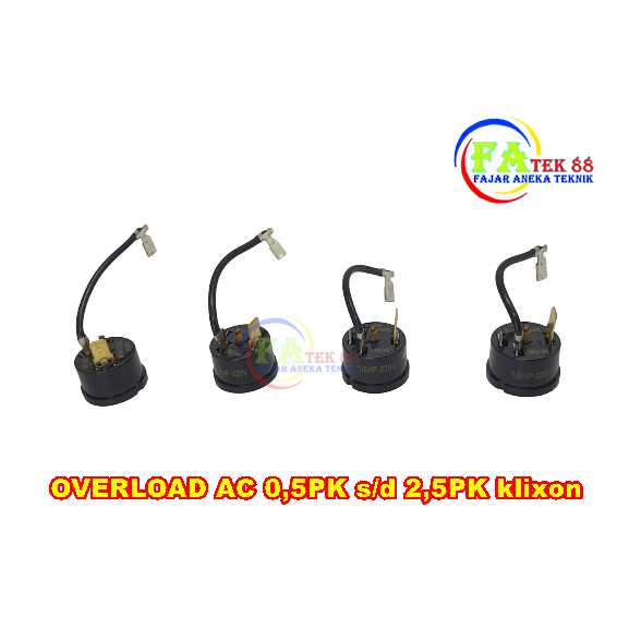 Jual OVERLOAD AC BULAT KLIXON 0.5PK SAMPAI 2PK | OPERLOD KOMPRESSOR ...