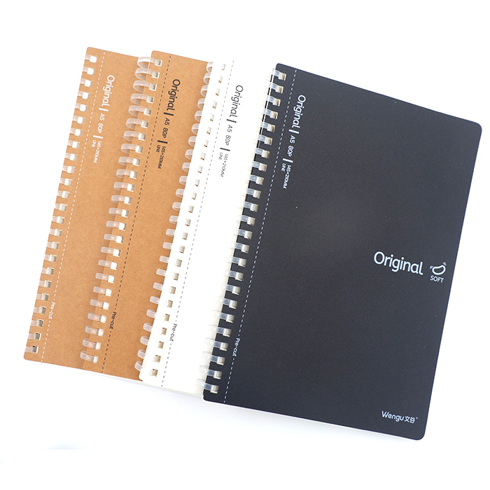 Jual Notebook Spiral A5 B5 Soft Ring Neutral Color (SXQ-016) | Shopee ...