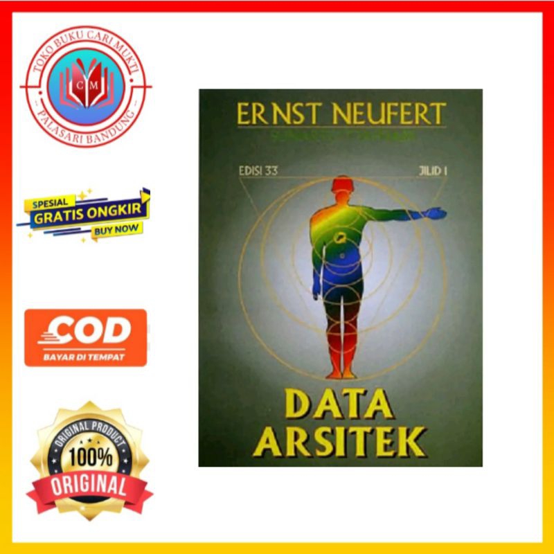 Jual Erlangga Buku Data Arsitek Jilid 1 Edisi 33 Buku Original | Shopee ...