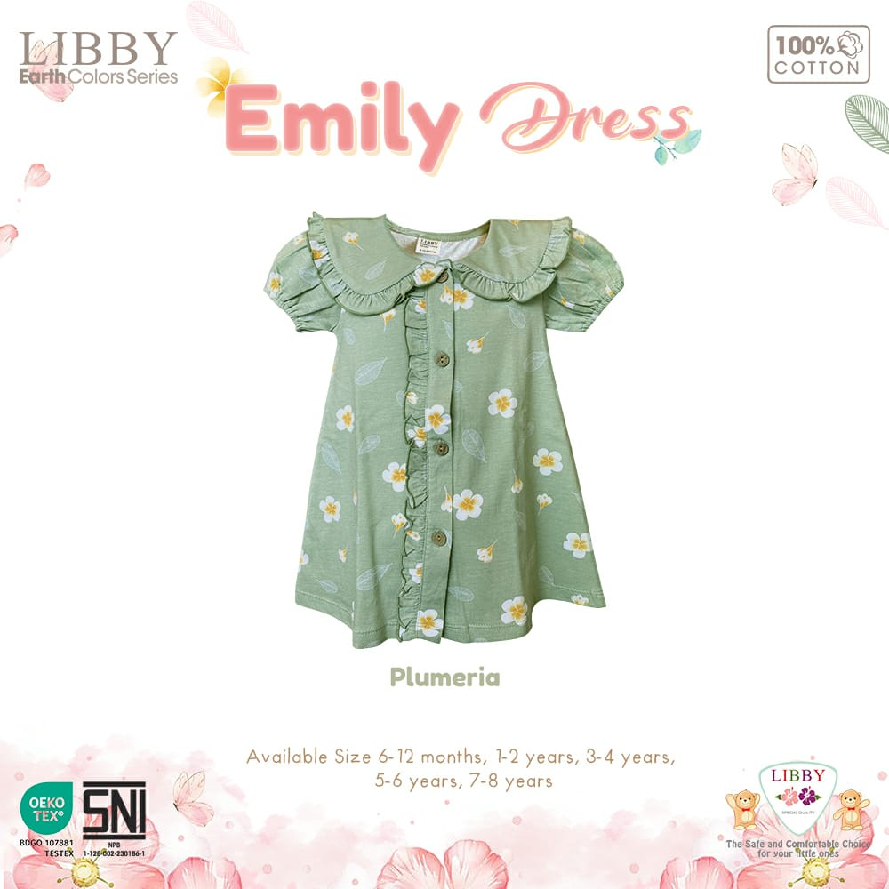 Jual Libby Emily Dress (1 pcs) | Shopee Indonesia