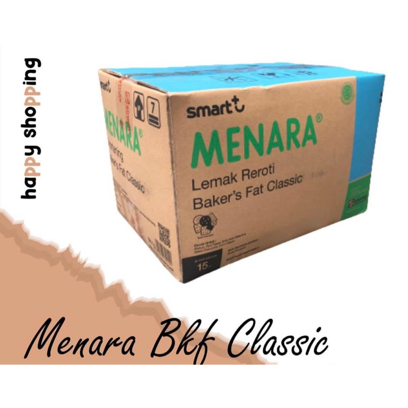 Jual mentega putih menara 15 kg / shortening menara 15 kg | Shopee ...