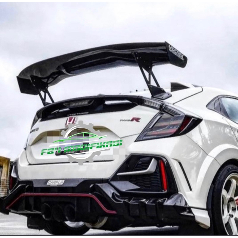 Jual GT Wing civic turbo HB carbon kevlar | Shopee Indonesia