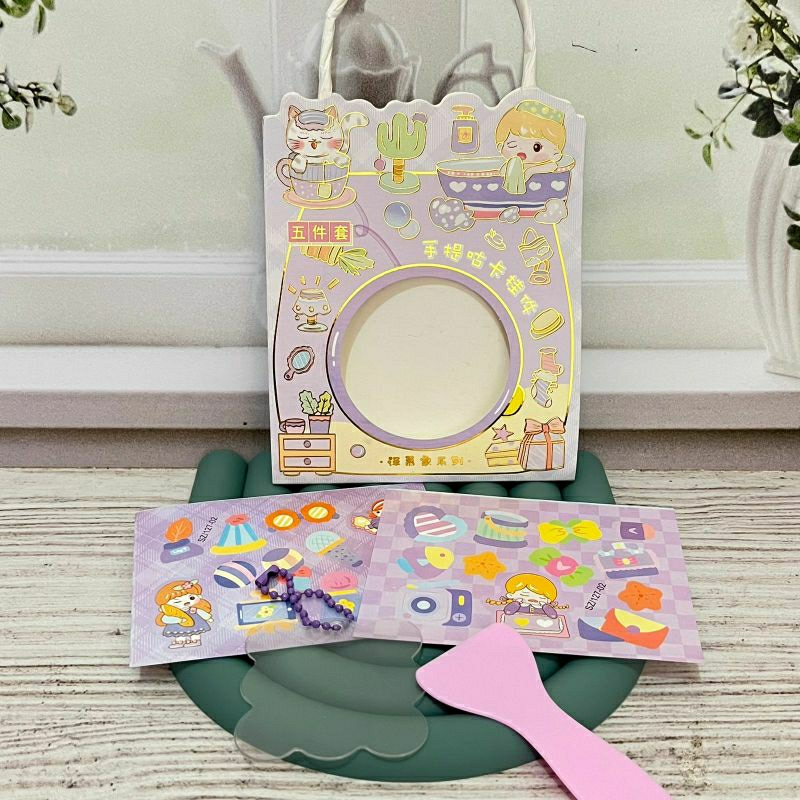Jual Paket sticker mini paperbag kode SZ 127 sticker viral kekinian ...