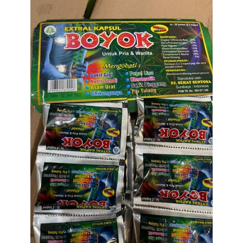 Jual BOYOK KAPSUL ORIGINAL (ASAM URAT) | Shopee Indonesia