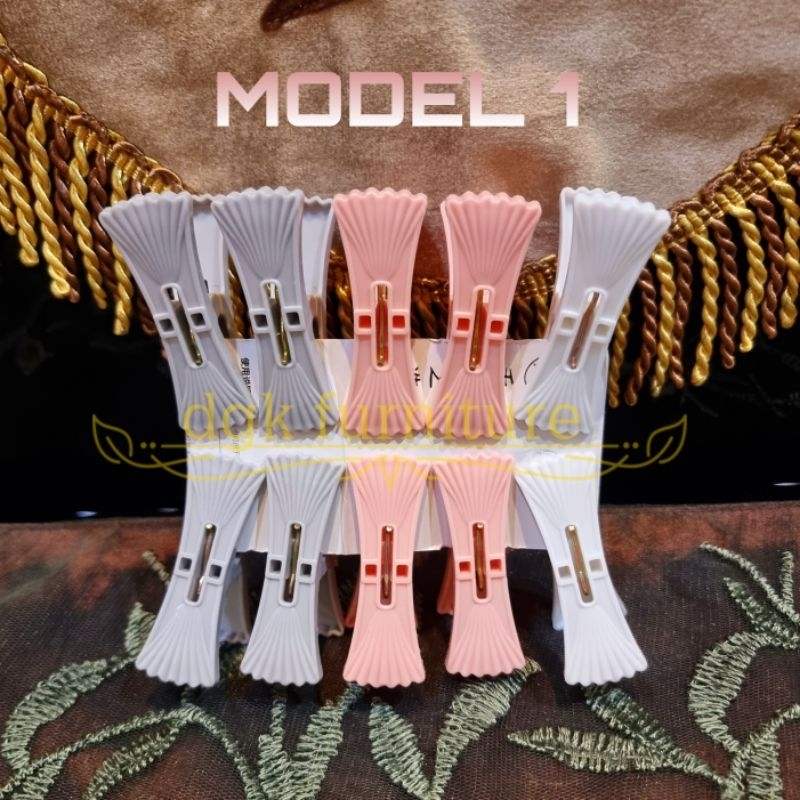 Jual Jepit Jepitan Penjepit Klik Jemuran Pakaian Baju Celana Dalam Kaos ...