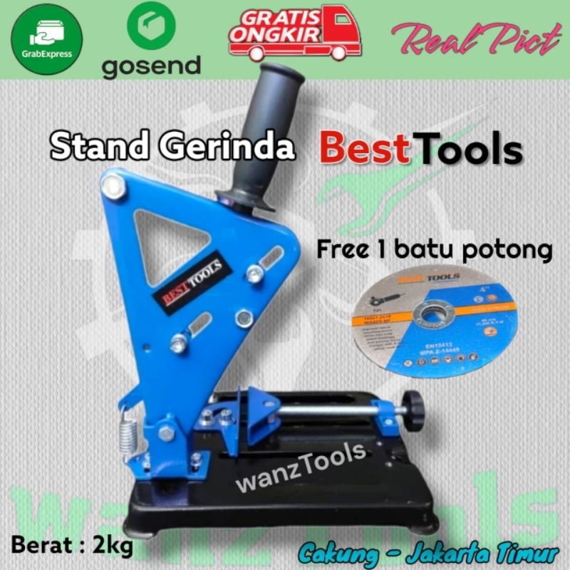 Jual Stand Dudukan Gerinda Tangan - Angle Grinder Stand - Tatakan ...