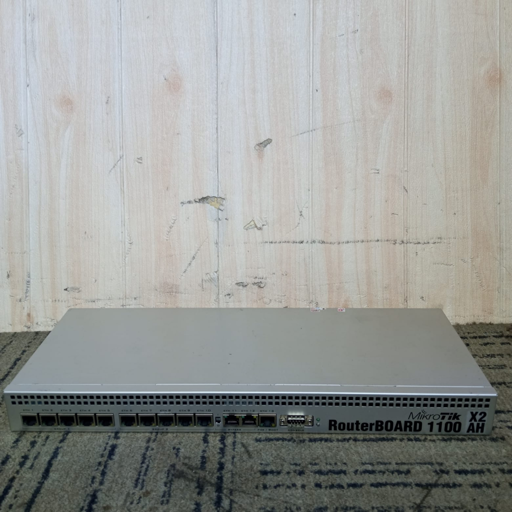Jual Switch Mikrotik RB 1100 AH X2 Berfungsi Normal Siap Pakai Kerja ...