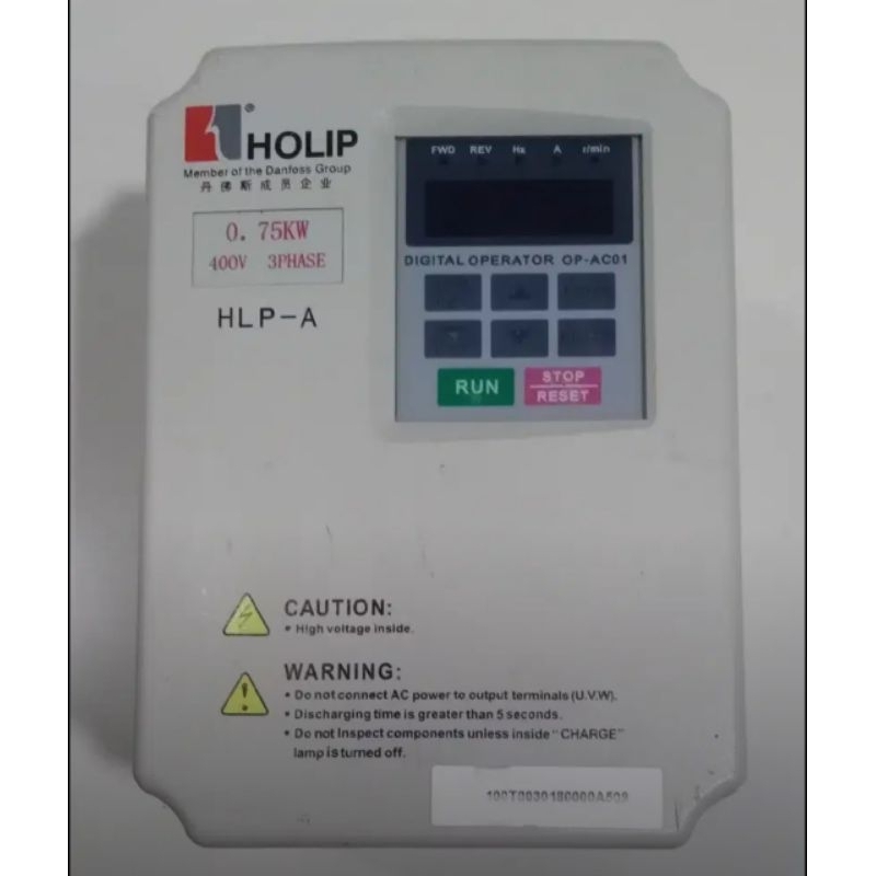 Jual Inverter HOLIP HLP-A 0.75KW 400V 3PHASE | Shopee Indonesia