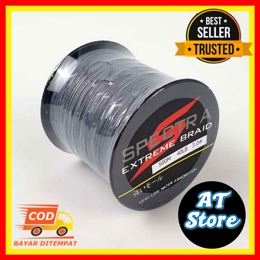 Jual BENANG PANCING BRAID GREY KUAT DAN LENTUR | Shopee Indonesia
