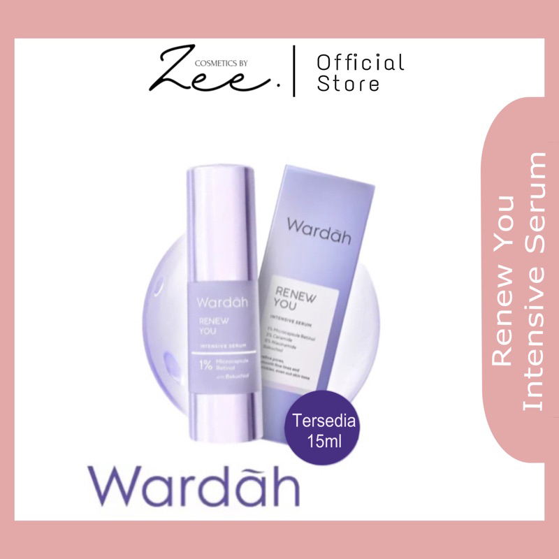 Jual Wardah Renew You Anti Aging Intensive Serum - Serum Anti Aging Samarkan Garis Halus ...