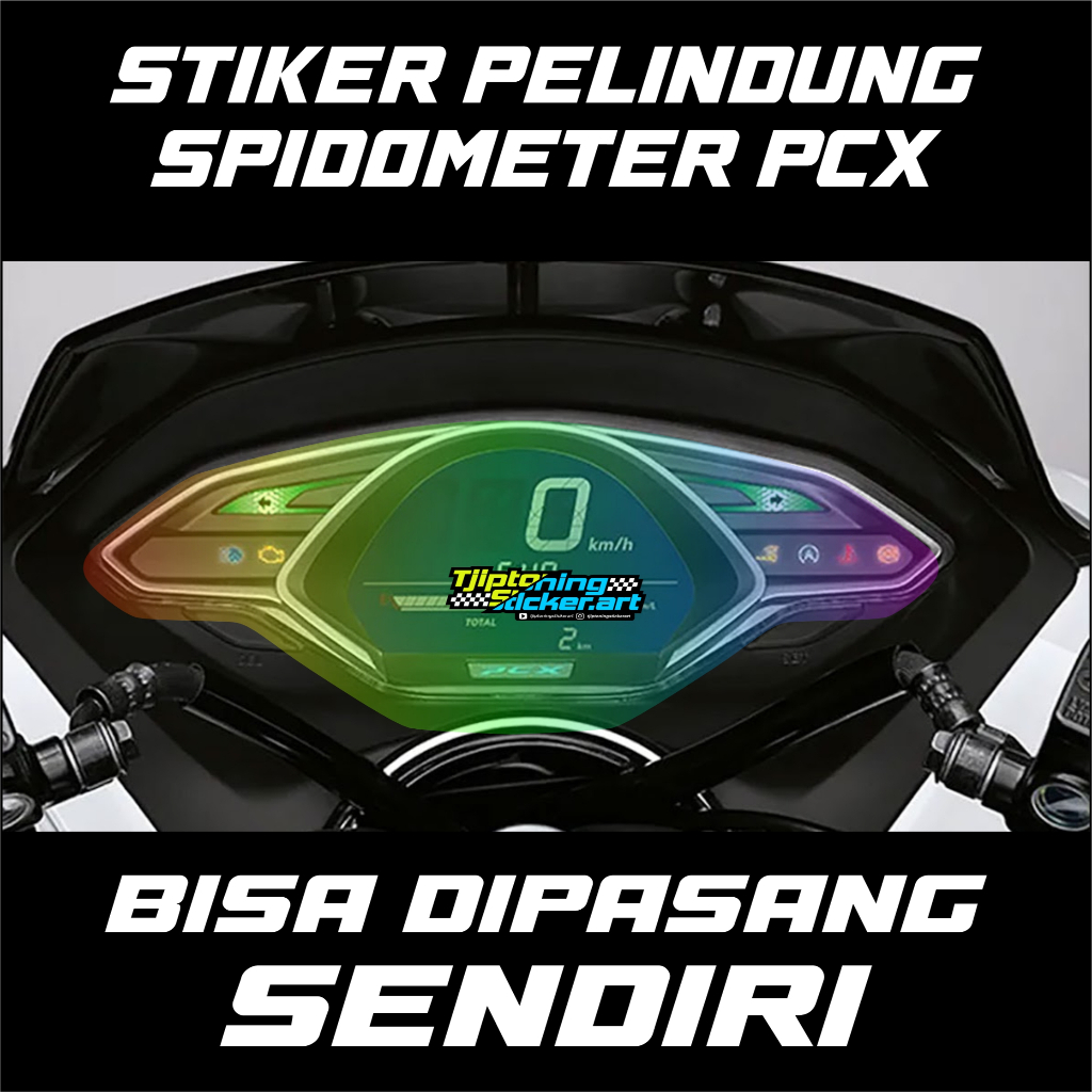 Jual stiker pelindung spidometer pcx 150 pcx 160 antigores spidometer ...