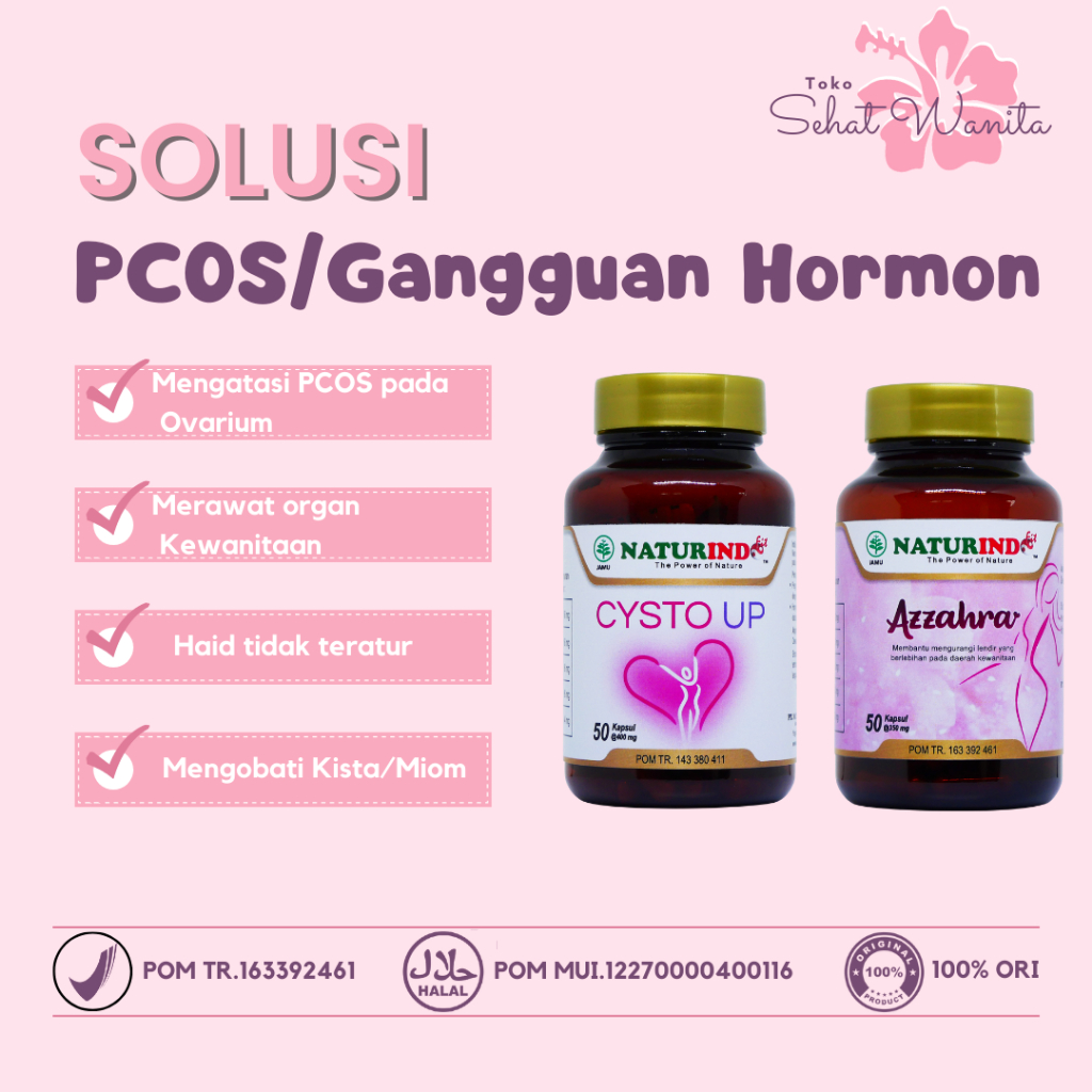 Jual Obat Pcos Gangguan Hormon Untuk Program Hamil Jamu Promil Cepat